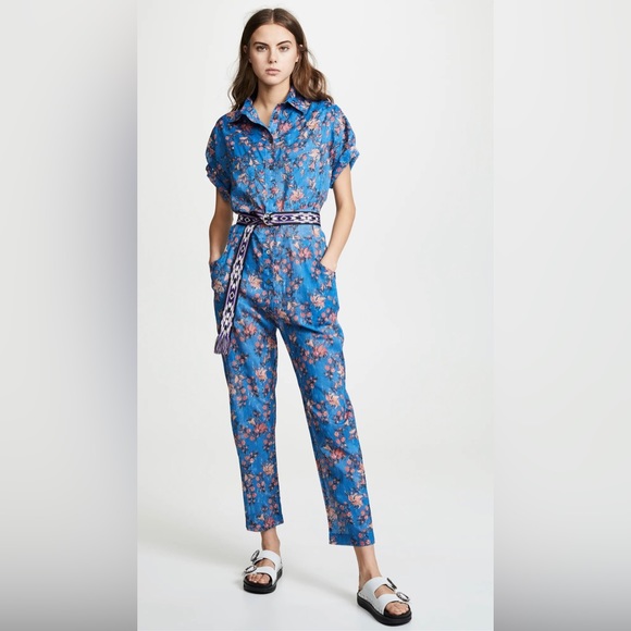 Isabel Marant | Pants & Jumpsuits | New Isabel Marant Lindsie Blue ...